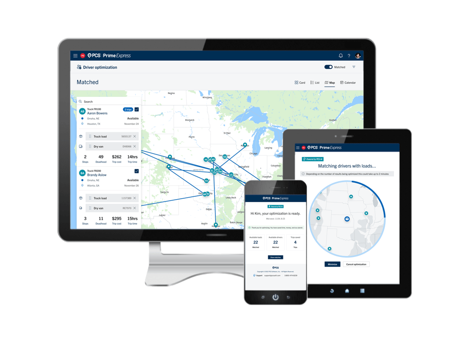 Request Your Demo of PCS Transportation Managment Software